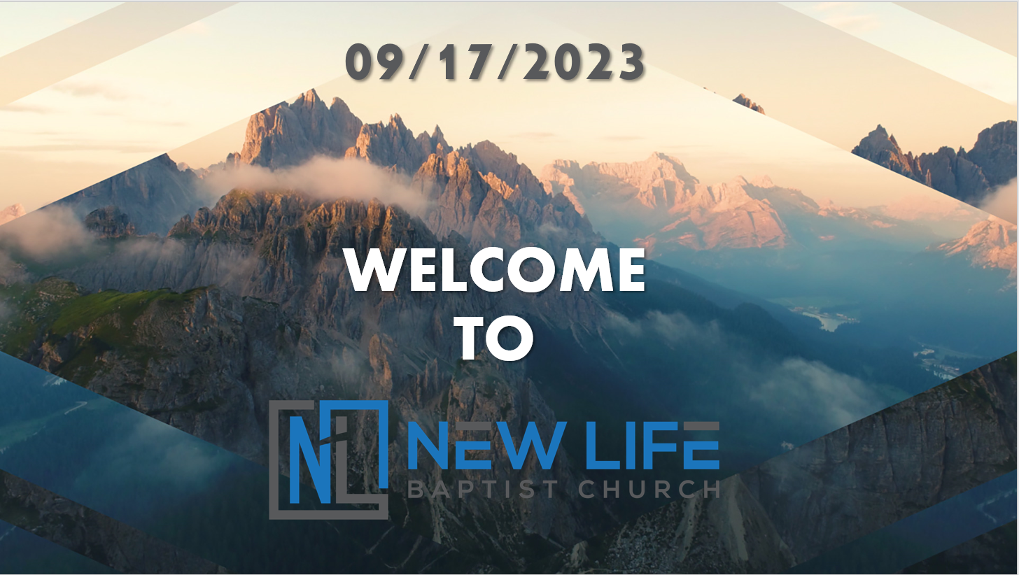 Living With An Eternal Perspective - New Life Wabash